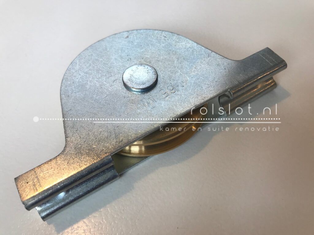 Rolslot 65mm messing wiel – rolslot